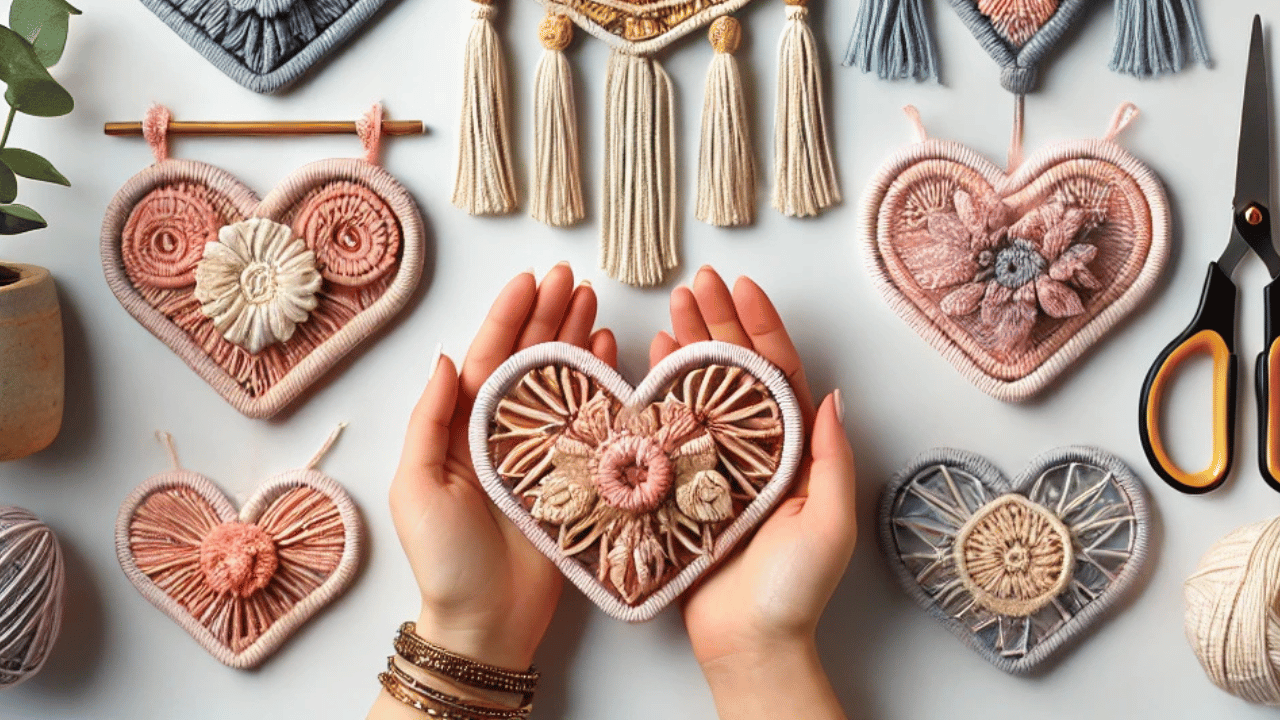 6 DIY Macrame Heart-Shaped Projects You’ll Love and Adore – Bochiknot
