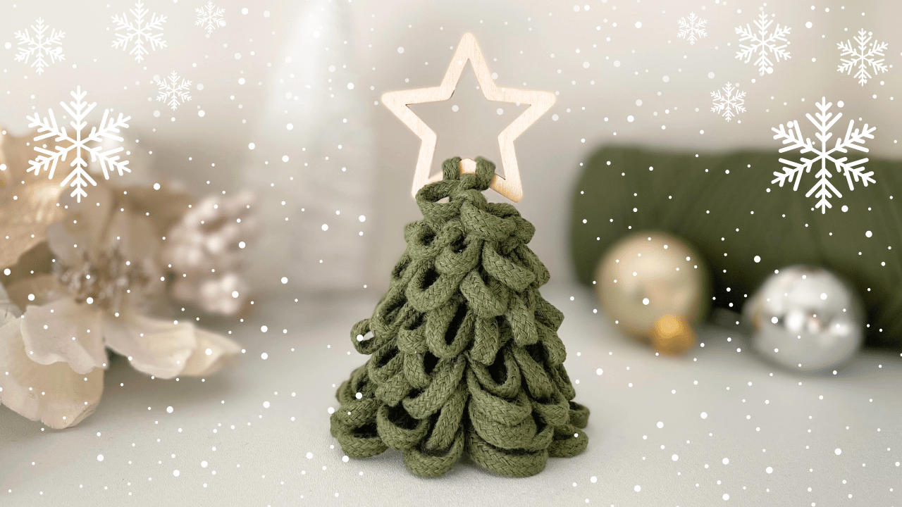 A Festive 3D Macrame Christmas Tree: A Step-by-Step Guide – Bochiknot