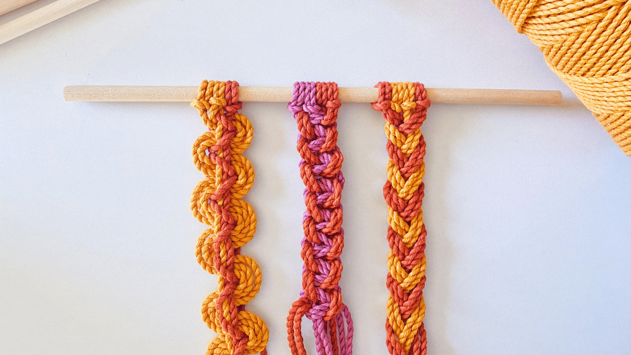 How to Blend Colored Cords into Stunning Sennit Patterns – Bochiknot