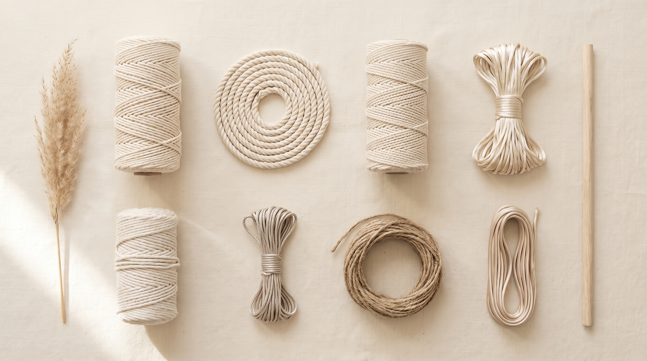 How to Choose the Best Macramé Cord: Types, Materials & Sizes – Bochiknot
